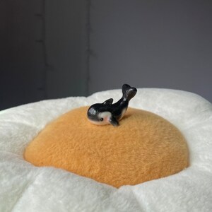 Orca Whale Desk Friend Handmade Polymer Clay Figurines - Etsy