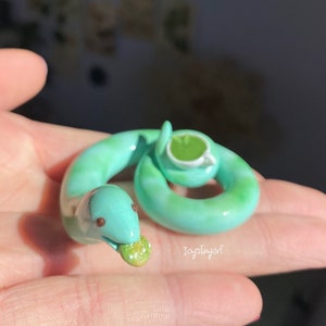 Snake Desk Friends MADE TO ORDER Handmade Polymer Clay Figurines Desk ...