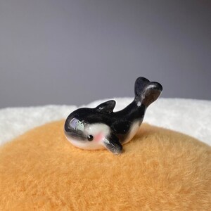 Orca Whale Desk Friend Handmade Polymer Clay Figurines - Etsy