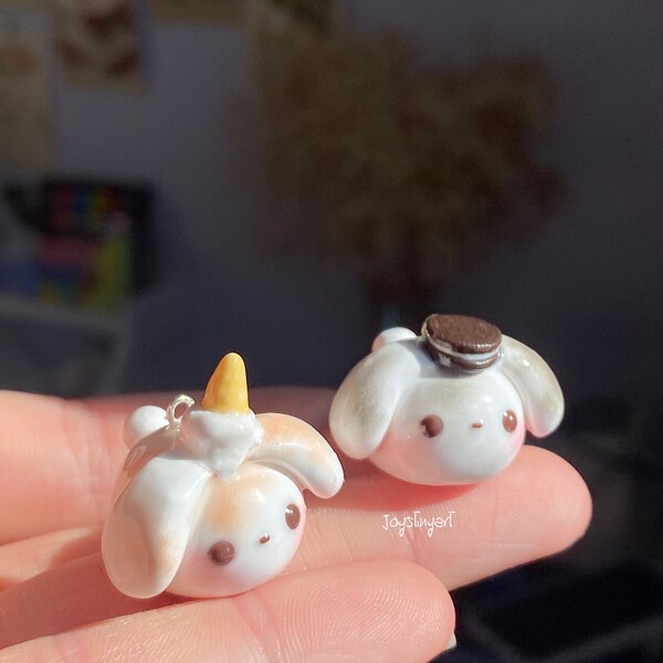 Polymer Clay Bunny - Etsy