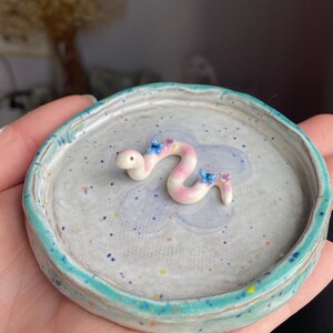 Mini Snakes Desk Pets Handmade Polymer Clay Figurines Desk Decor - Etsy