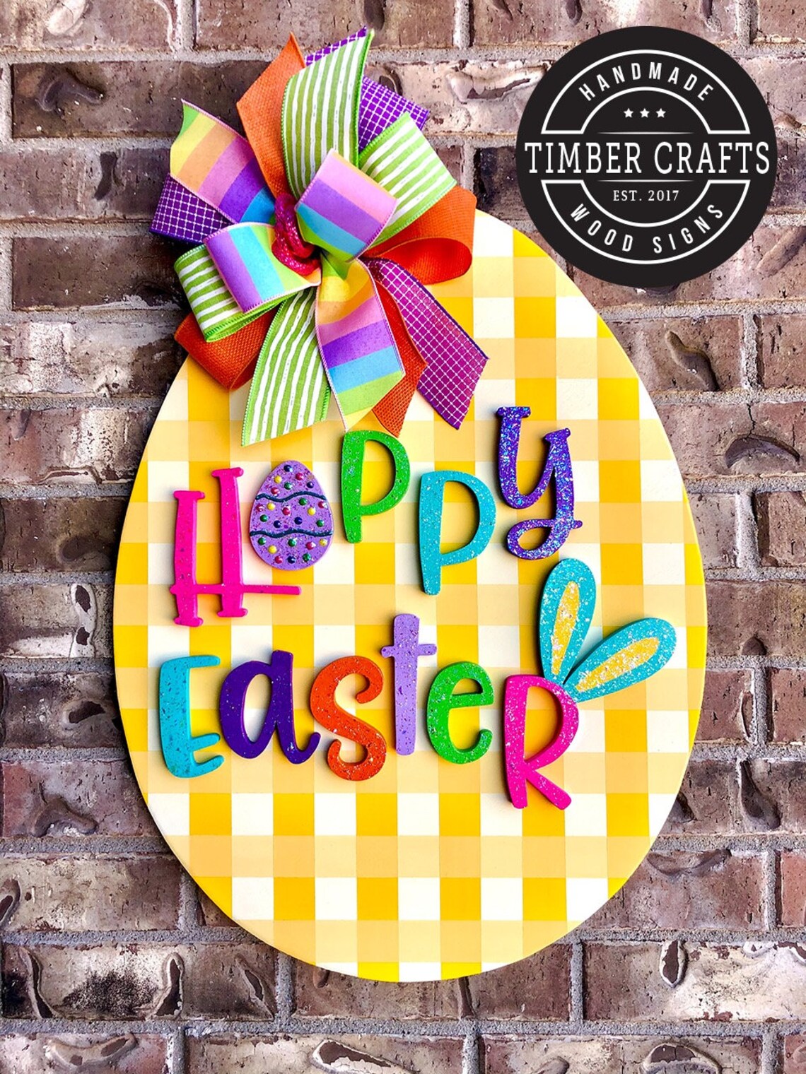 Easter a Door Hanger - Etsy