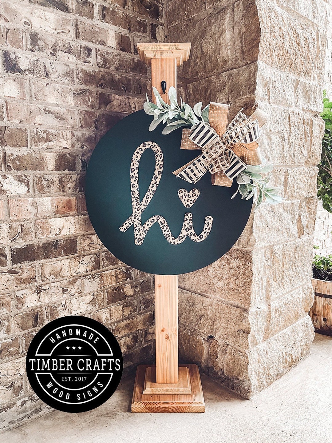 Front Door Decor | Welcome Sign | Front Door Sign | Year Round Wreath ...