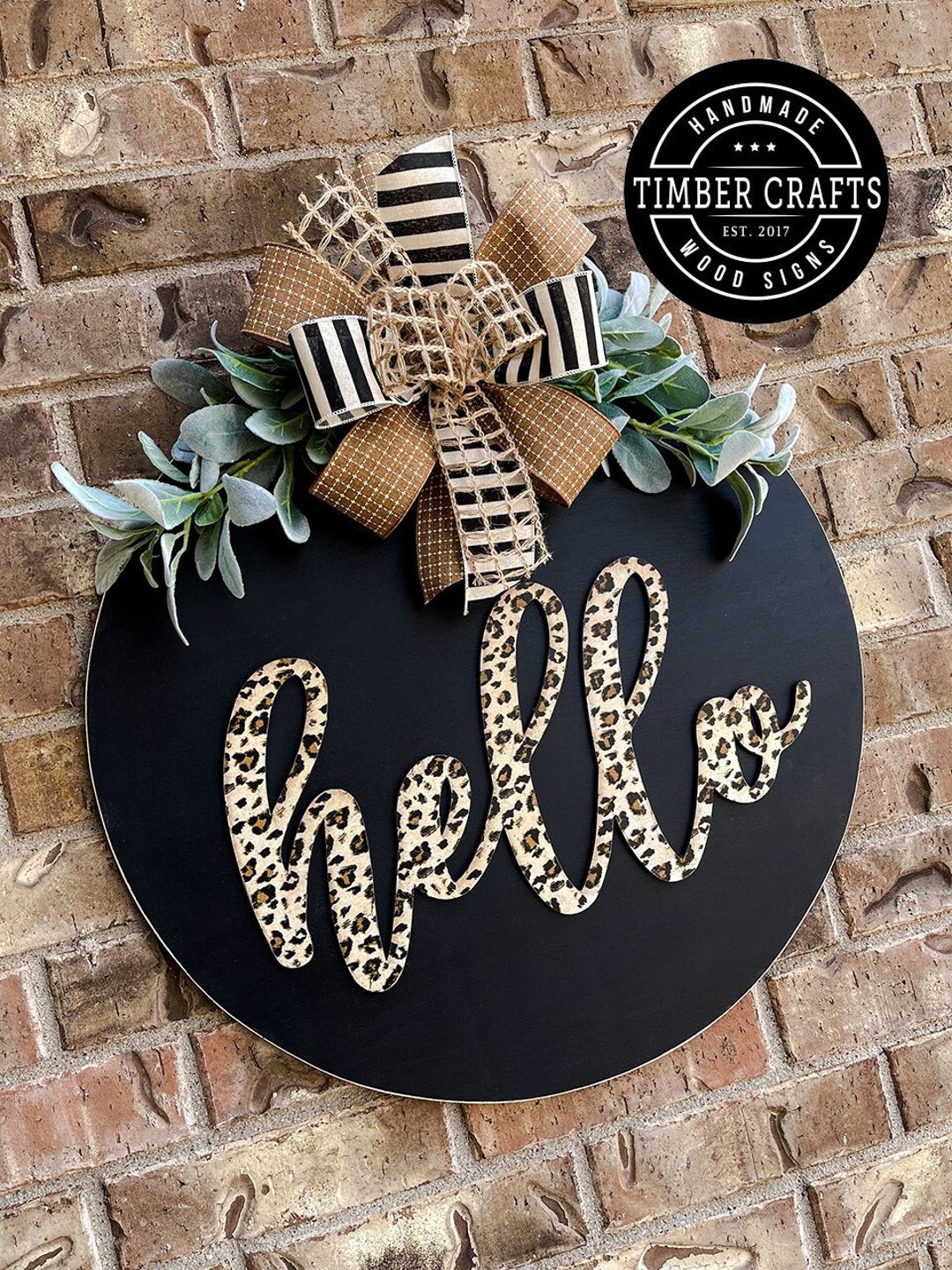Front Door Decor | Welcome Sign | Front Door Sign | Year Round Wreath ...