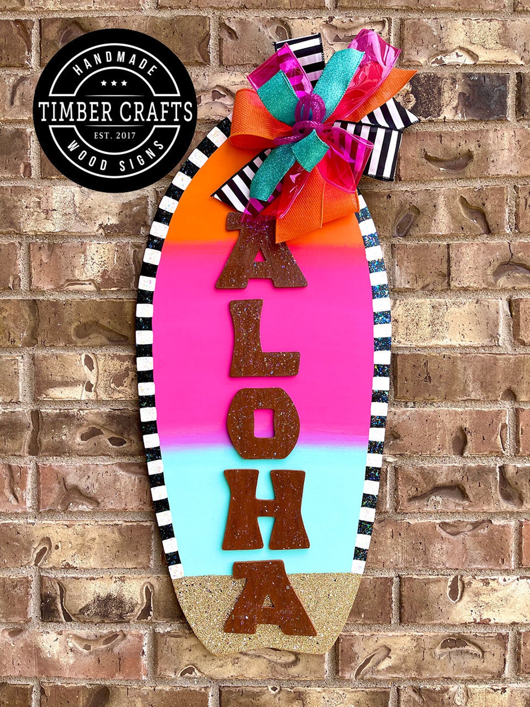 Aloha Door Hanger - Etsy
