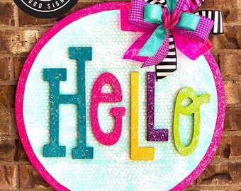 Teacher Door Hanger Tutorial Door Hanger Template Door - Etsy