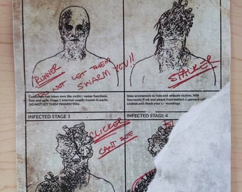 Stages of Infection by Fedra the Last of Us Game and Series - Etsy