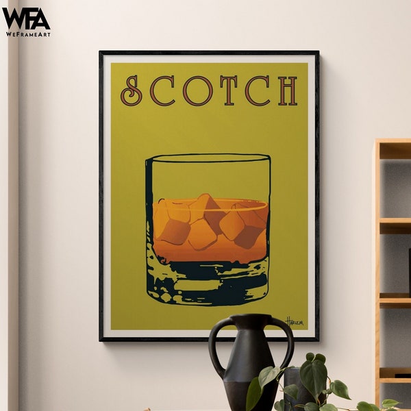 Whiskey Poster - Etsy