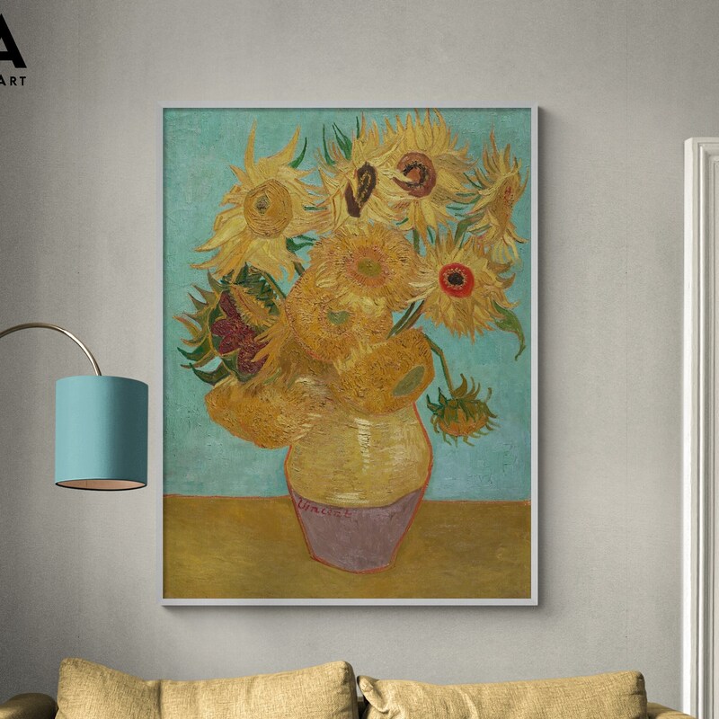 Van Gogh Sunflowers - Etsy