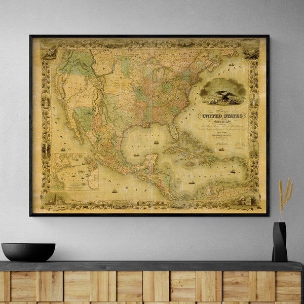 United States Post Office Poster - Etsy
