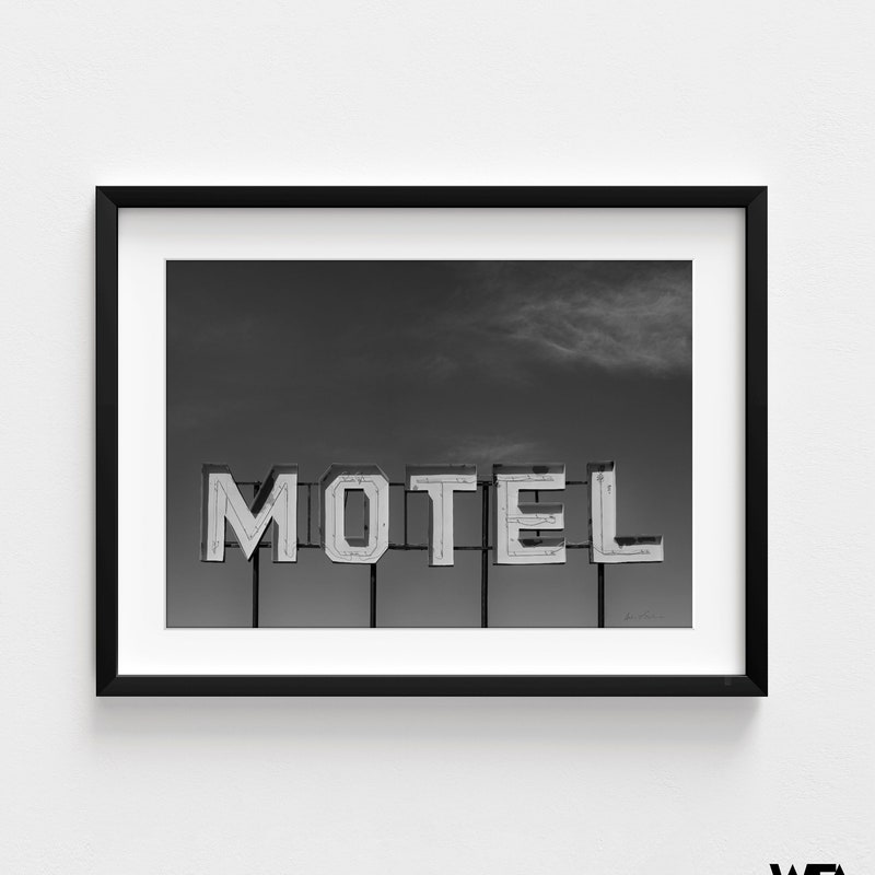 Neon Motel Sign - Etsy