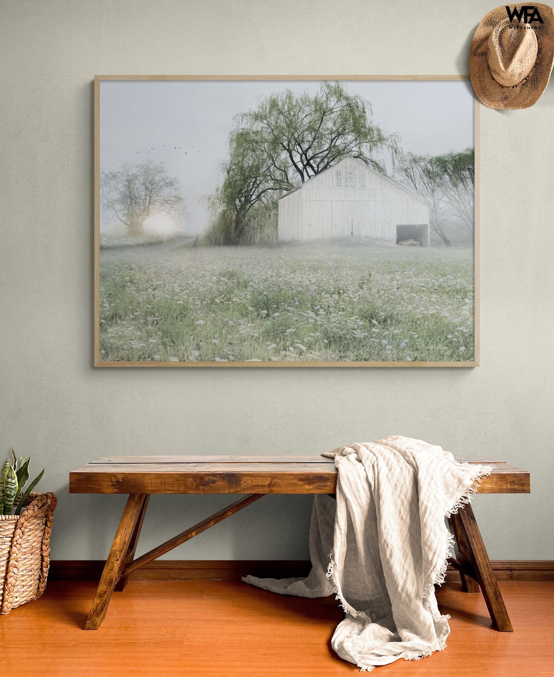 Barn Theme Bar Wall Decor, Farm Style Fresh Decor, Country Farm Office ...