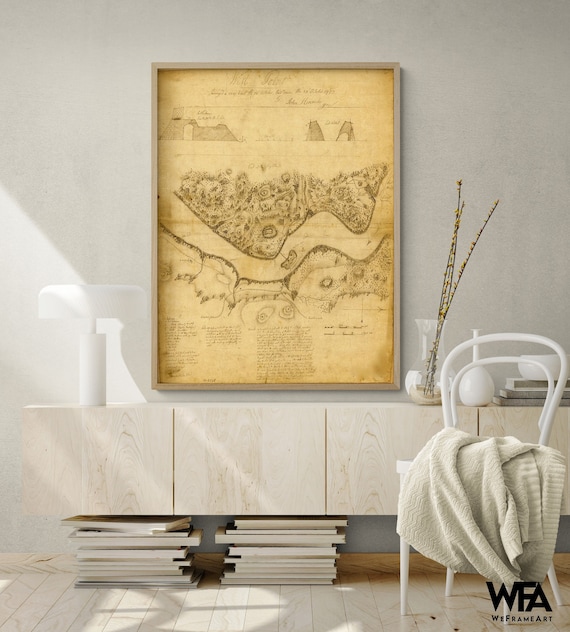 West Point Map US Military Academy Decor Army Wall Art - Etsy