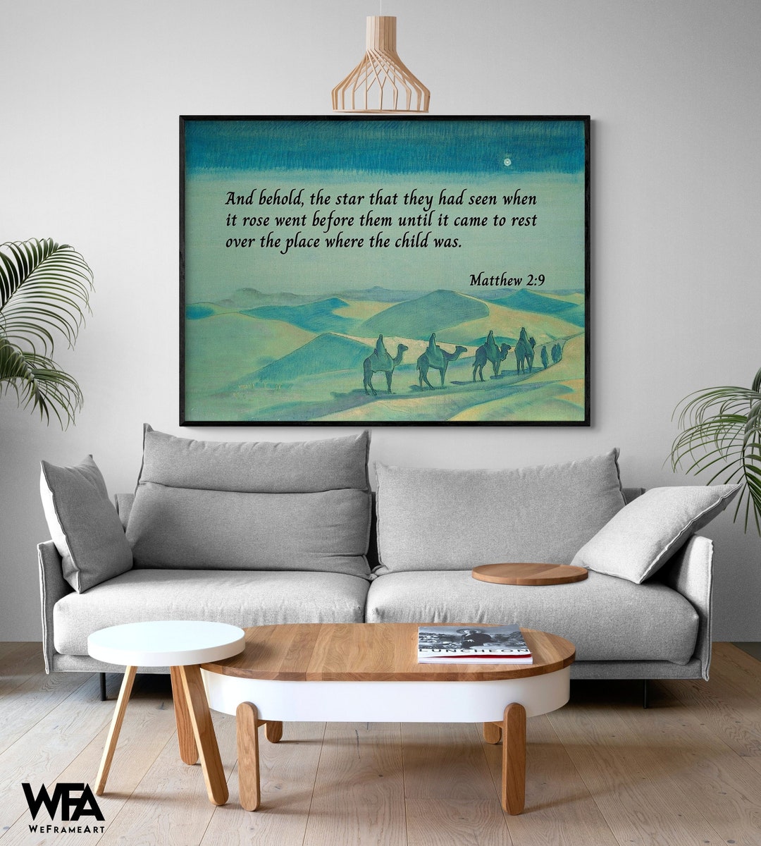 Star of Mother of the World by Nicholas Roerich, Extra Large Matthew 2: ...