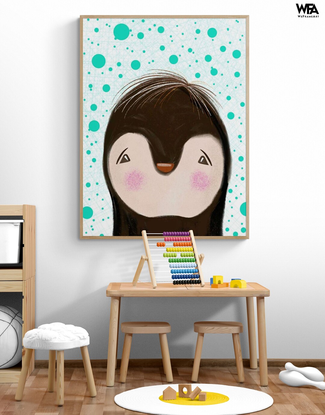 Peeky Boo II by Regina Moore Kids Bedroom Decor Triplets - Etsy
