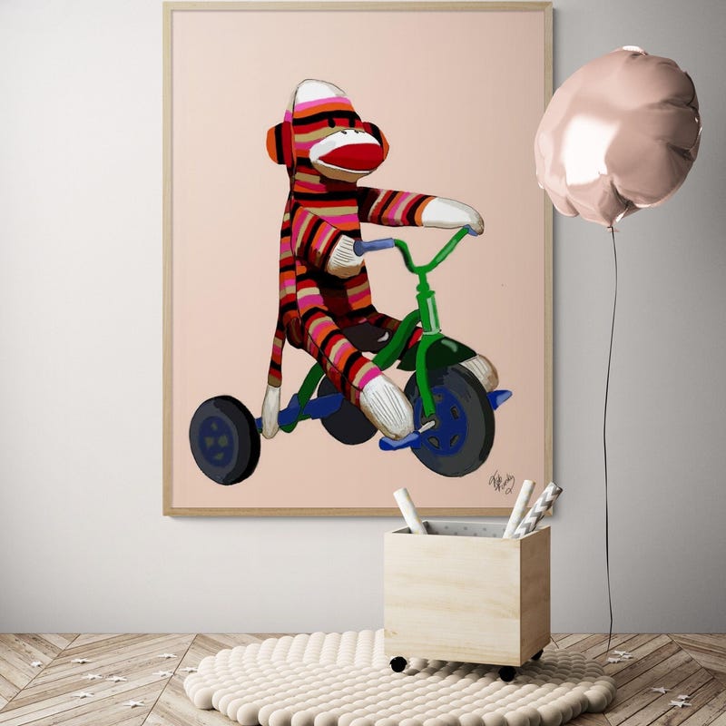 Sock Monkey Room - Etsy