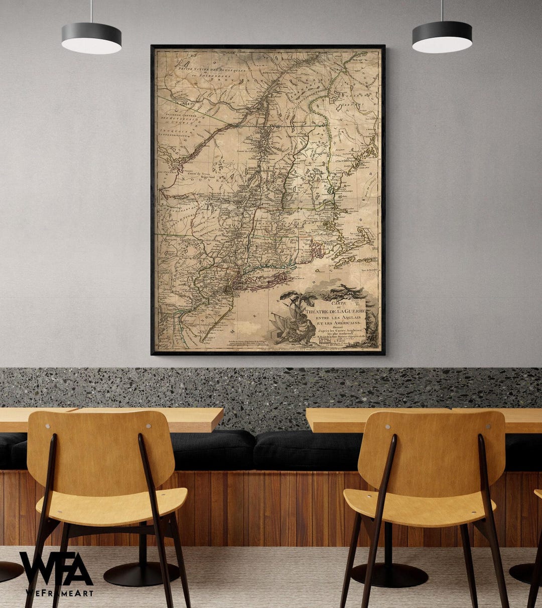 Colonial Map Print, 1777 Thirteen Colonies, US History Poster - Etsy