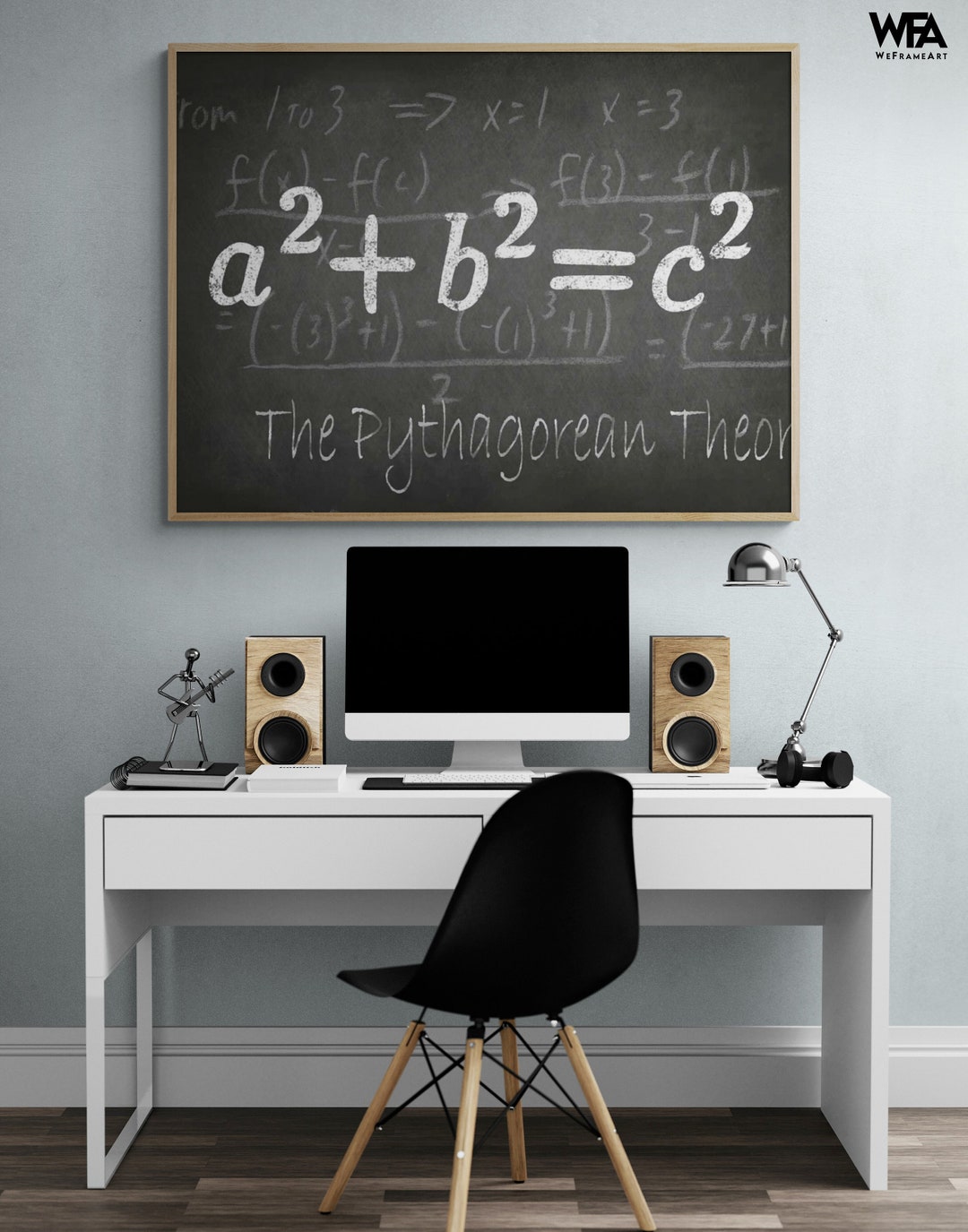 Mathematical Elements IV by Ethan Harper Print, Framed Pythagorean ...