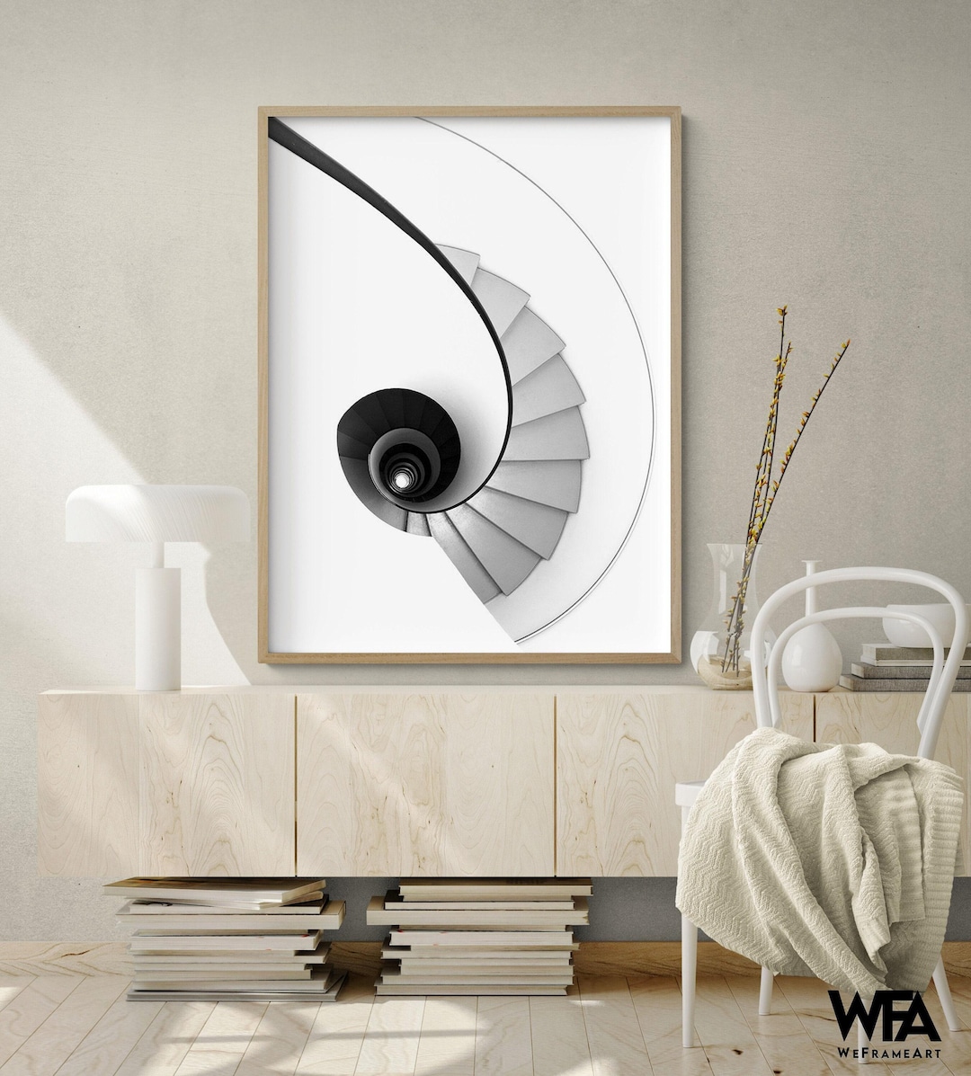Jewel Staircase Photography Print, Kelemen Sandor, Modern Wall Art - Etsy