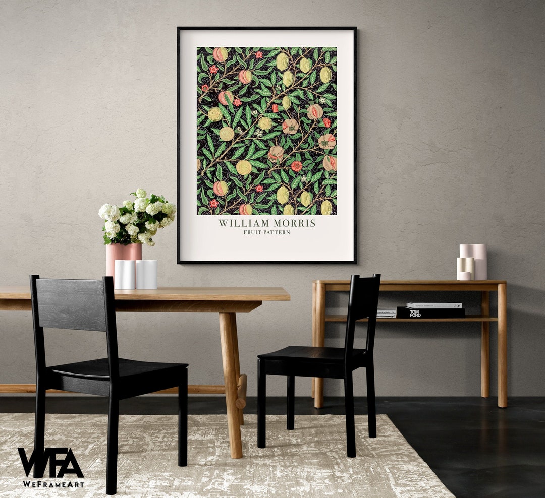 Fruit Pattern by William Morris, Fruity Poster Print, Classic William ...