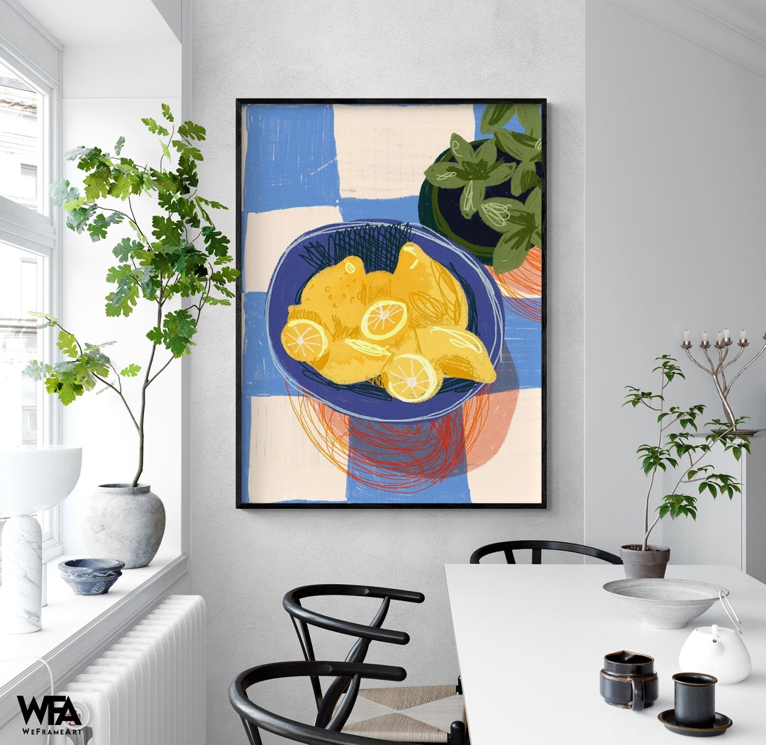 Lemonade by Gigi Rosado, Citric Artwork Poster, Lime Illustration Print ...