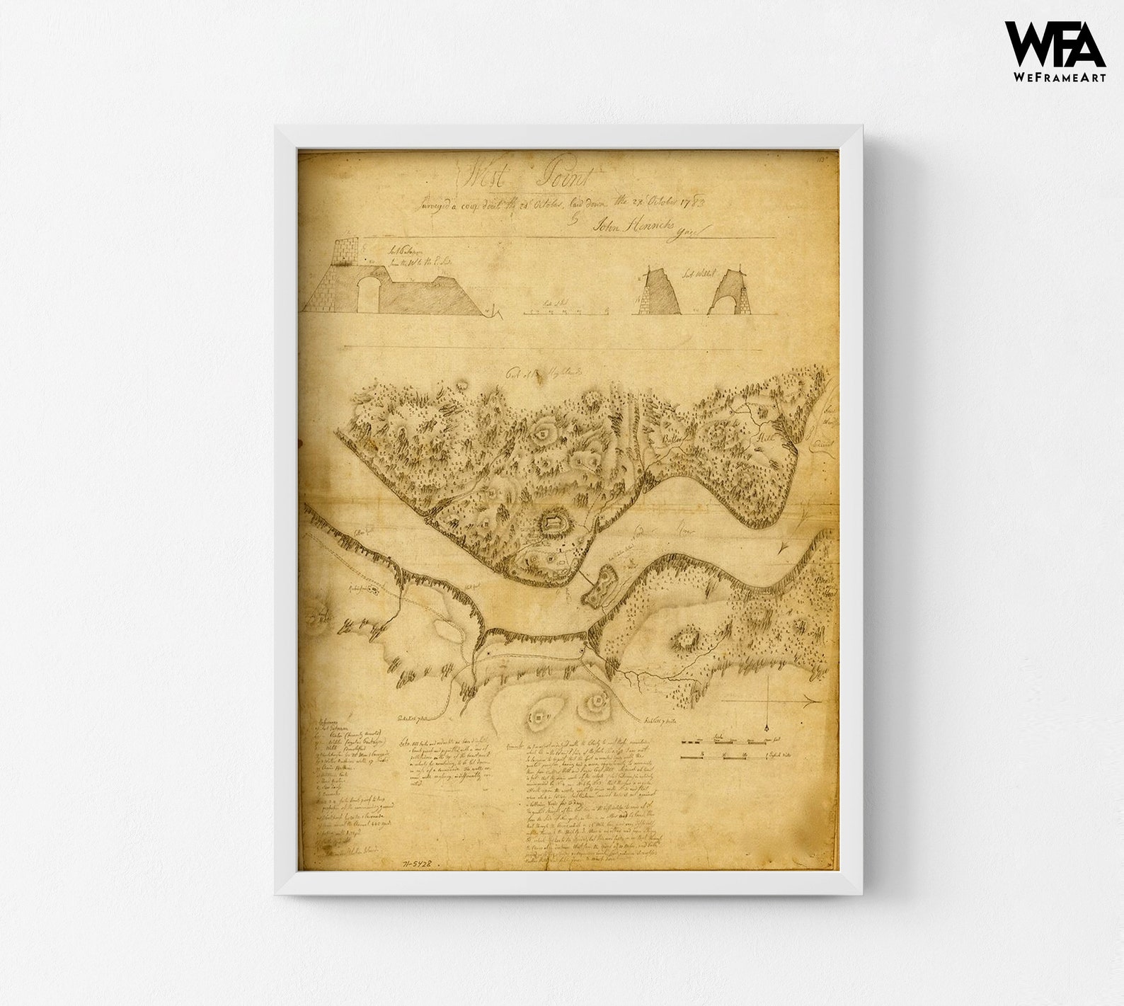 West Point Map US Military Academy Decor Army Wall Art - Etsy
