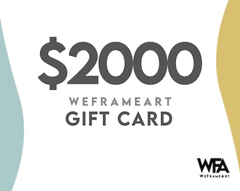 2000 Gift Card - Etsy