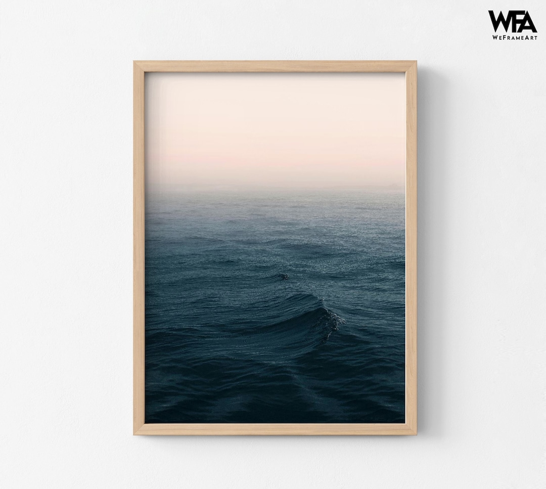 Calming Ocean Prints, Framed Ocean Prints, Dark Ocean Photography ...