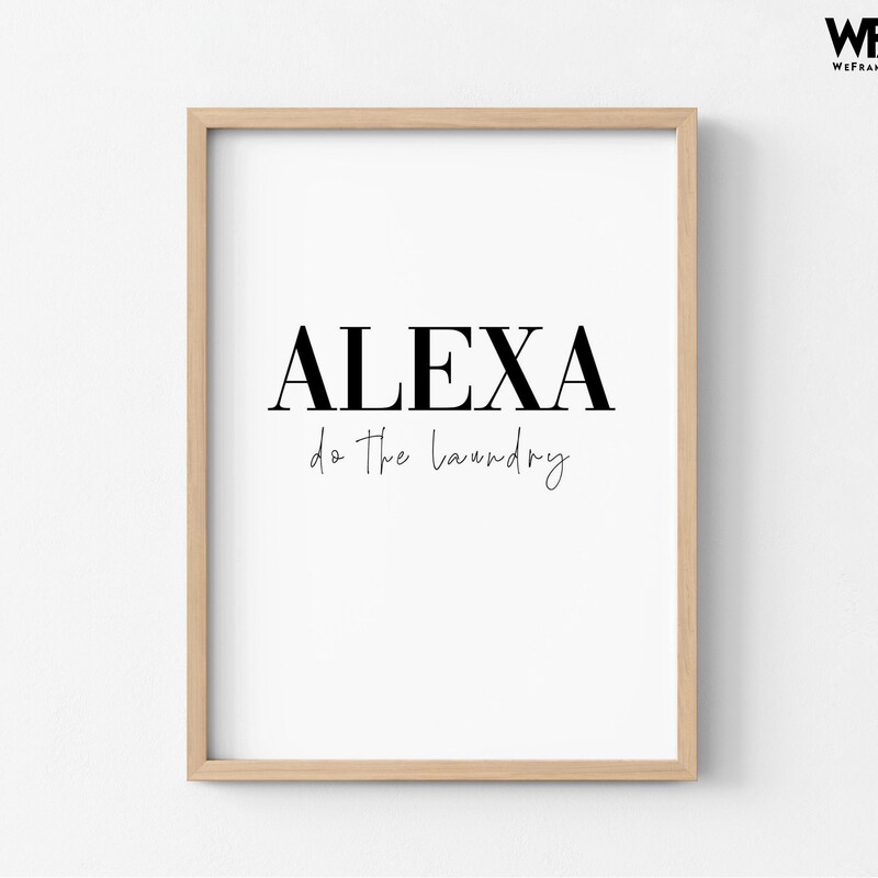 Alexa Do the Laundry - Etsy