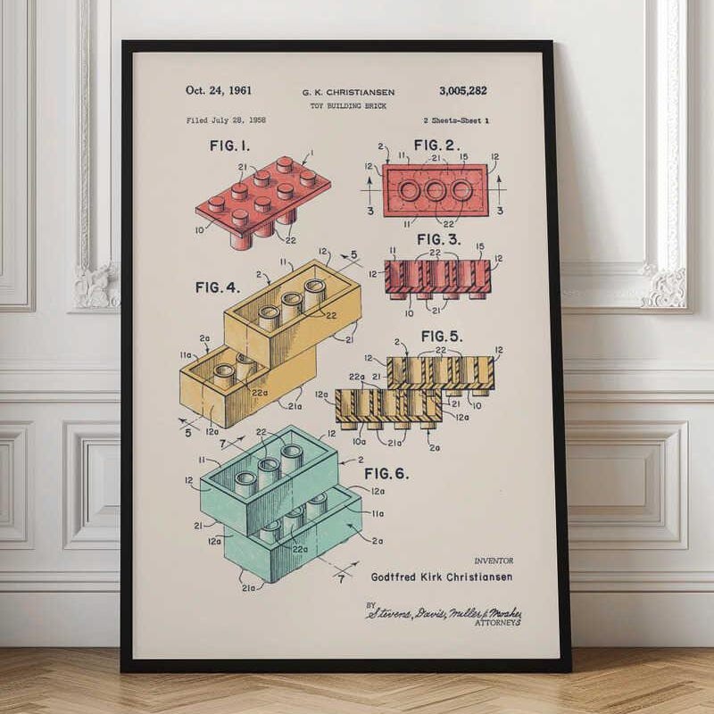 Legos Poster - Etsy