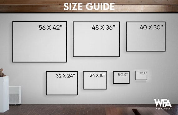 Photo Poster Sizes