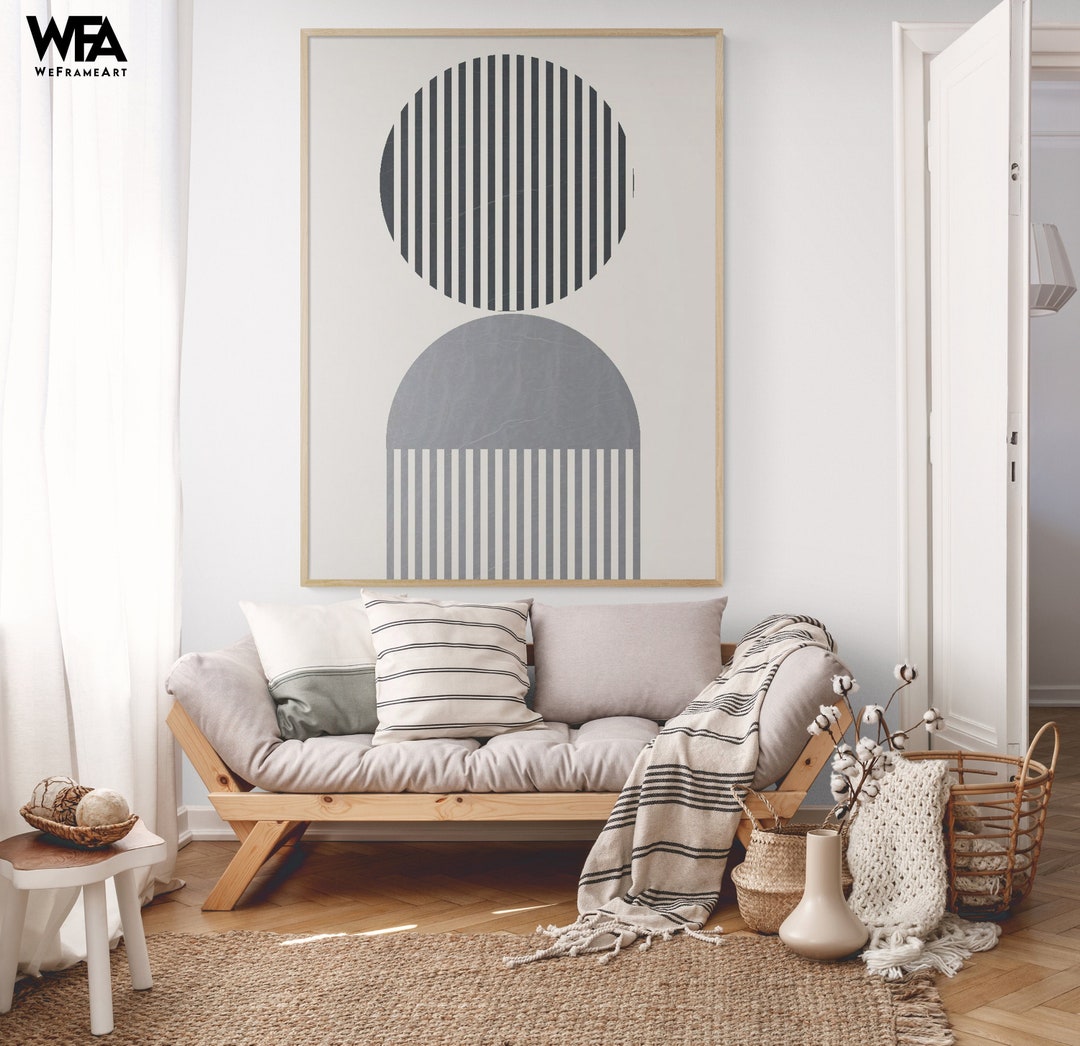 Abstract Human Body Shape Neutral Room Decor, Public Restroom Wall ...