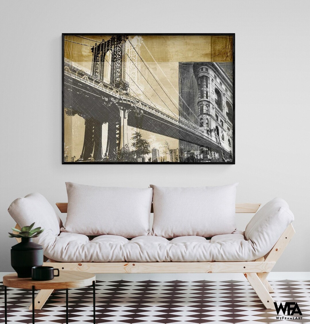 Metropolitan Collage II by Ethan Harper, Flatiron Building Poster, New ...
