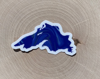 Lake Superior Cut Out Vinyl Sticker - Etsy