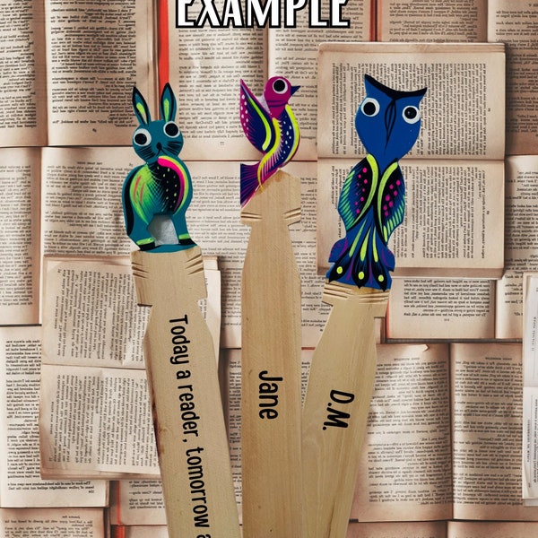 Colorful Bookmarks - Etsy