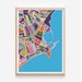 Penzance Street Map Art Print - Etsy