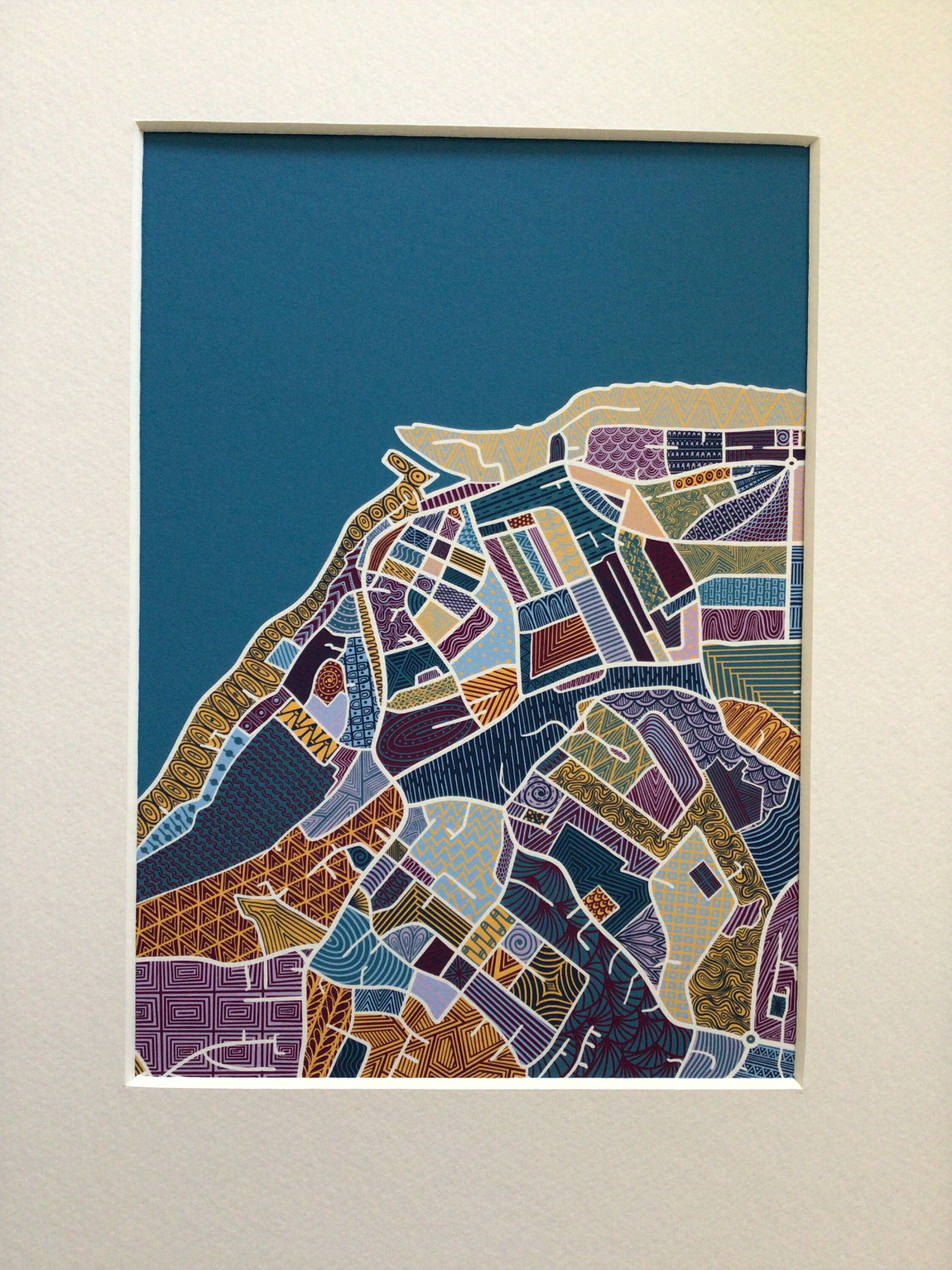 Whitstable Street Map Art Print - Etsy UK