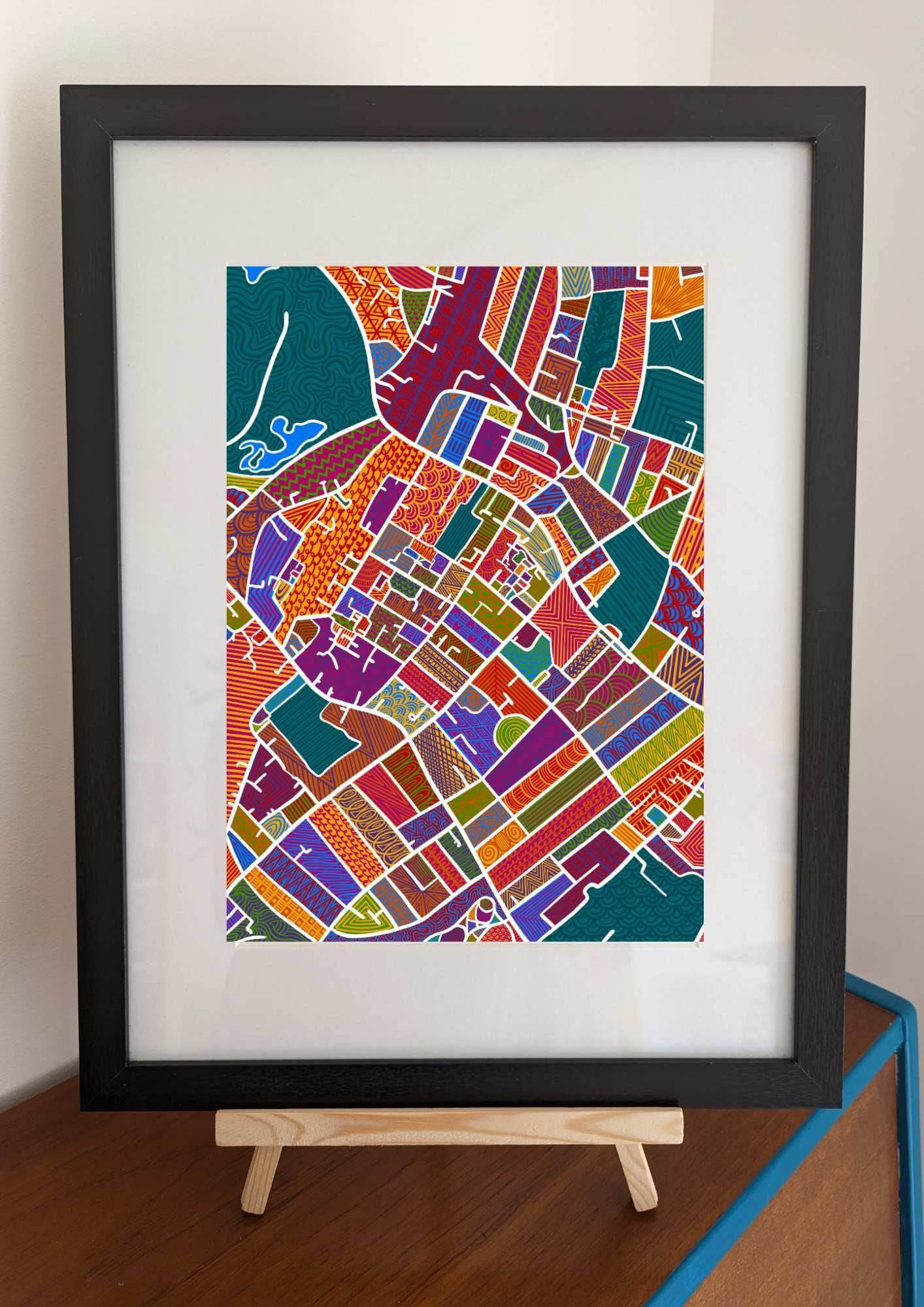 Penge Street Map Art Print - Etsy