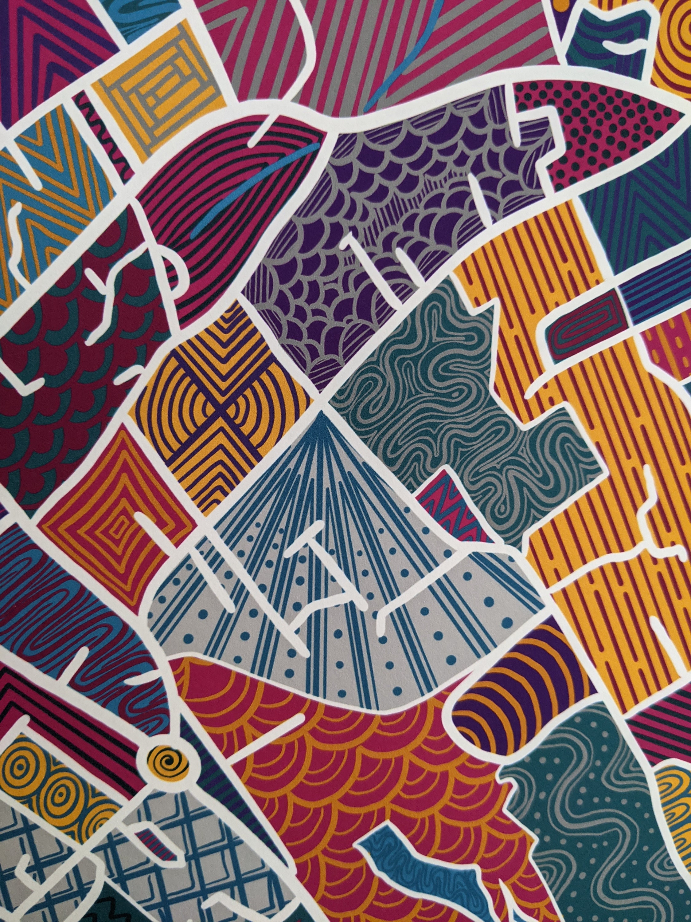 Pocklington Street Map Art Print - Etsy UK