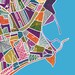 Penzance Street Map Art Print - Etsy
