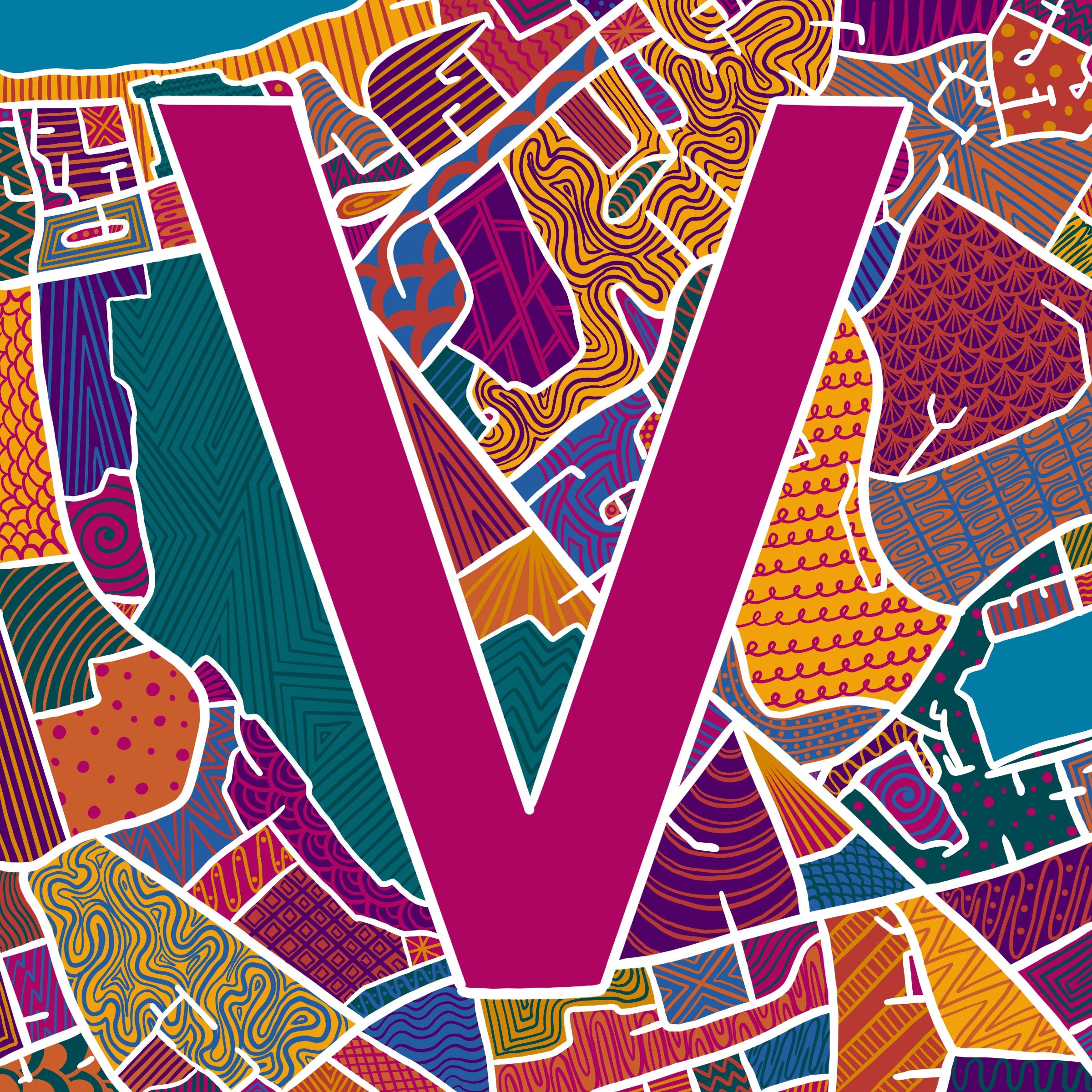 Custom Letter and Map Illustration - Etsy