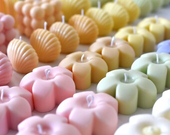 Daisy Flower Candle - Etsy