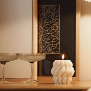 Rope Braid Twist Candle - Decorative Candles for Home Decor | Scented ...