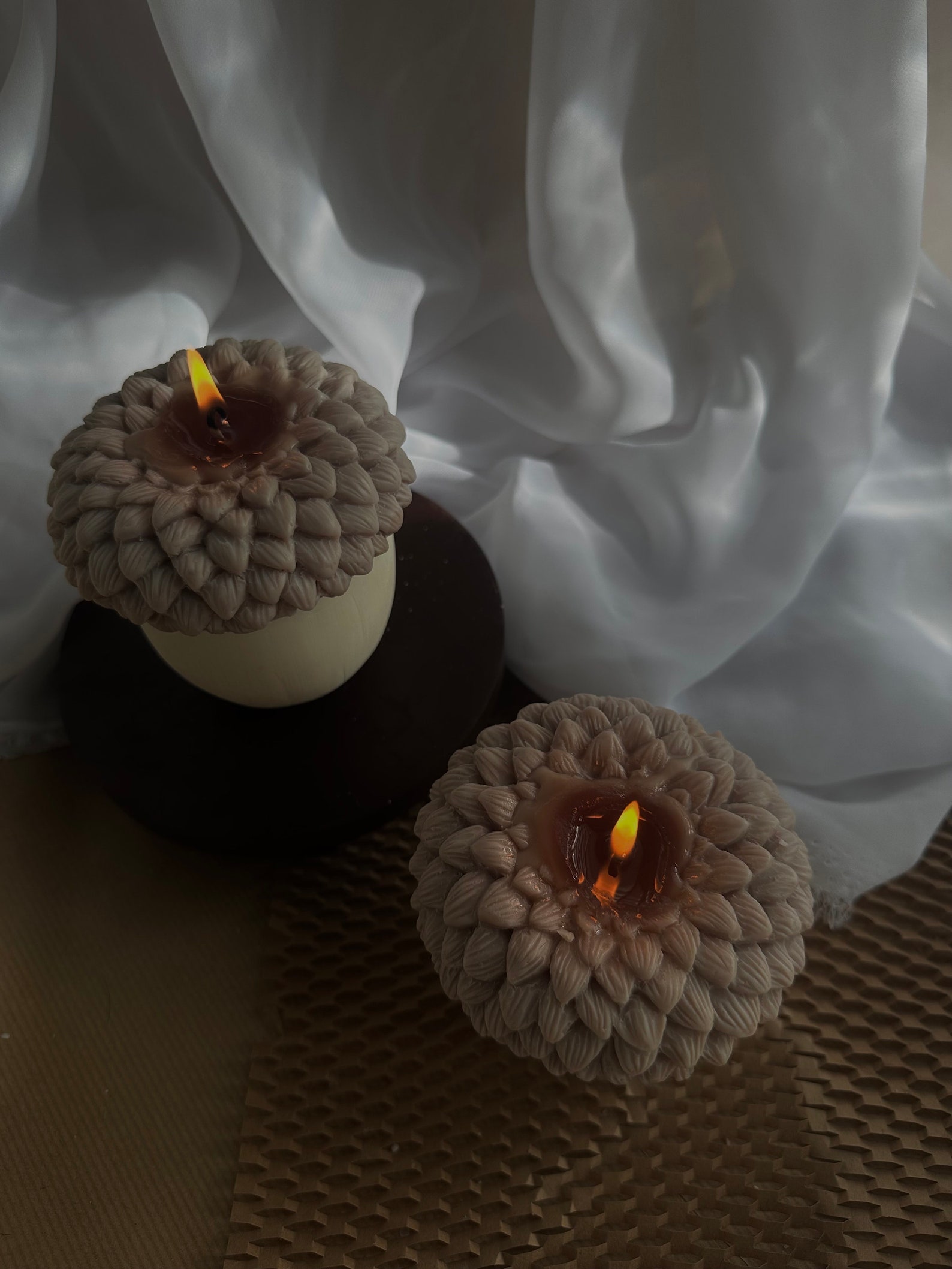 ACORN Candle - Autumn Decor | Pine Cone Candle | Fall Home Decor ...