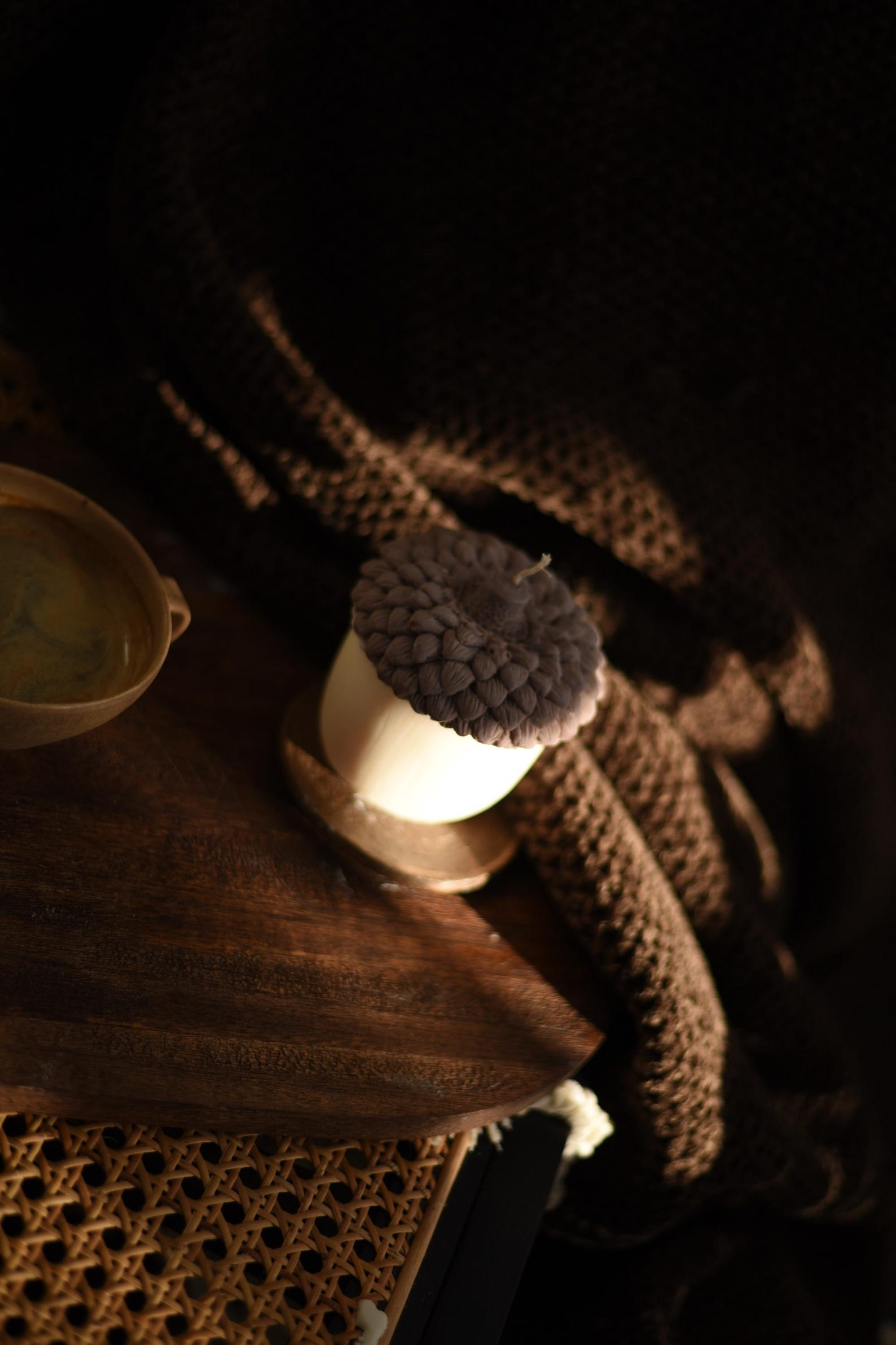 ACORN Candle - Autumn Decor | Pine Cone Candle | Fall Home Decor ...