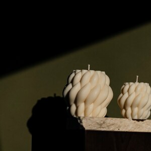 Rope Braid Twist Candle - Decorative Candles for Home Decor | Scented ...