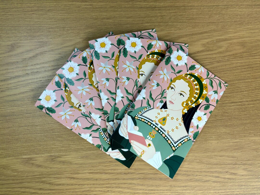 Katherine Parr Greeting Cards (5 Pack) Tudor Queen Wife of Henry VIII ...