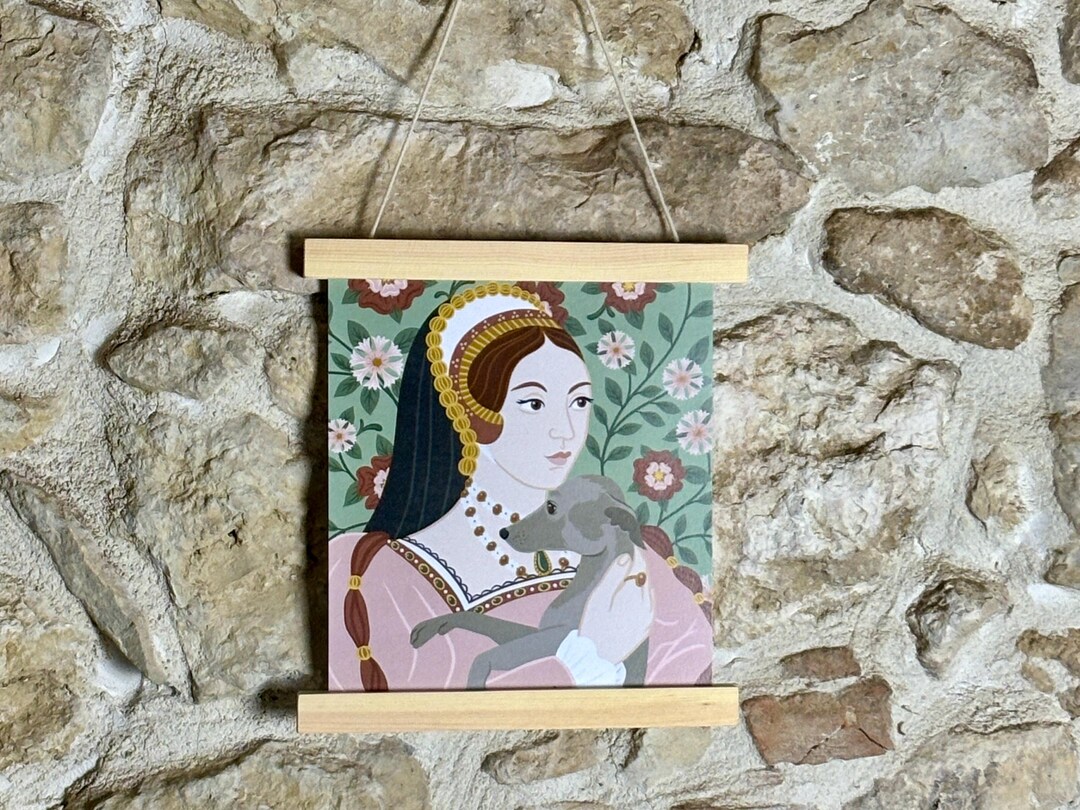 Katheryn Howard Portrait Tudor Queen Fifth Wife Henry VIII Premium ...