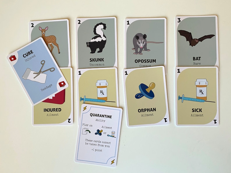 Card Game for Animal Lovers: Critter Rescue - Family Friendly - Support ...