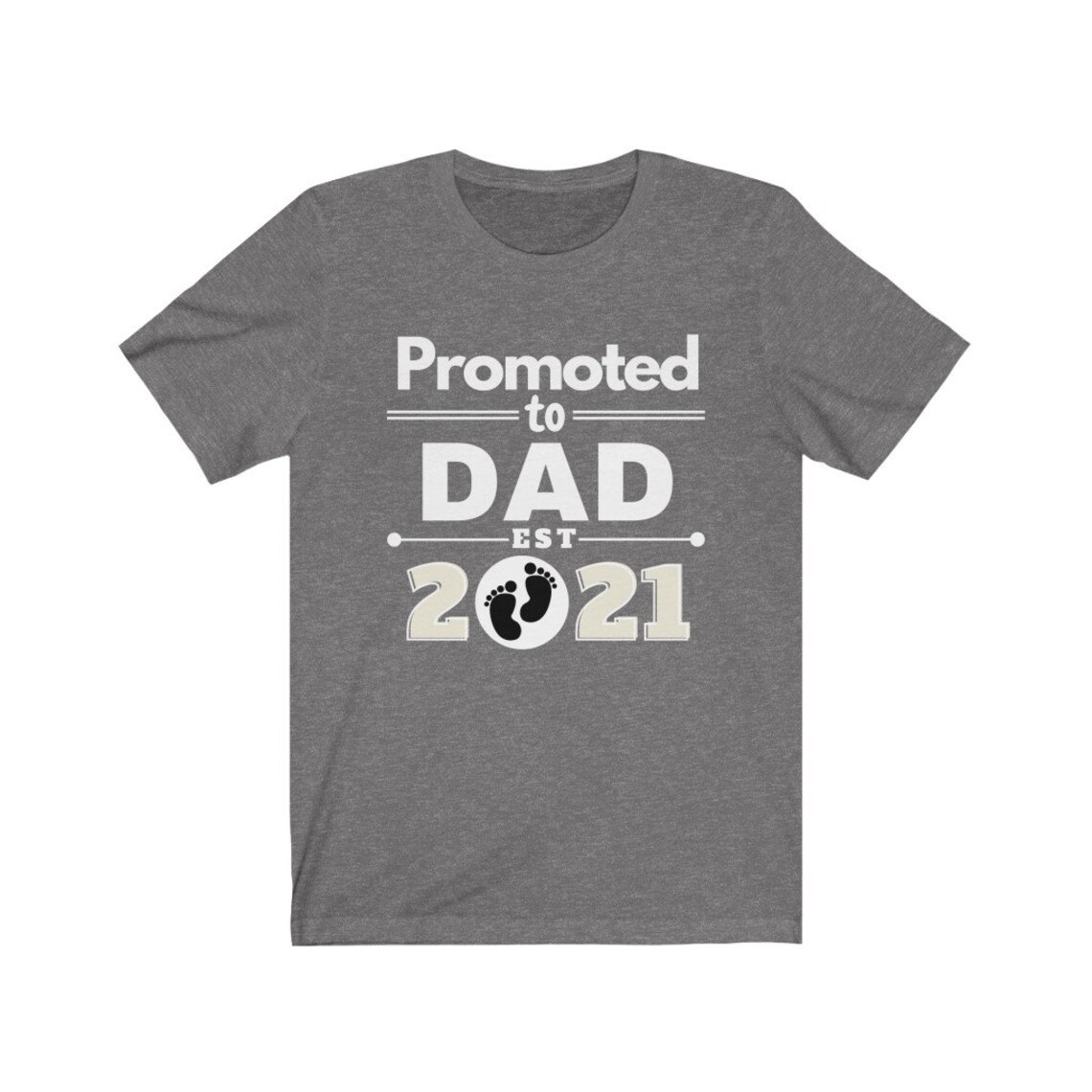 Promoted to Dad 2021 T-shirt Expecting Dad Gift From Wife - Etsy